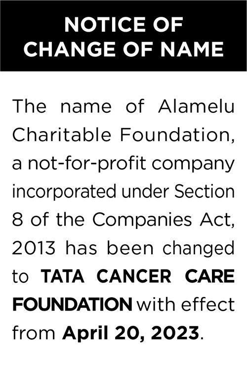 Notice Of Change Of Name Tata Cancer Care Foundation notice-of-change-of-name-tata-cancer-care-foundation